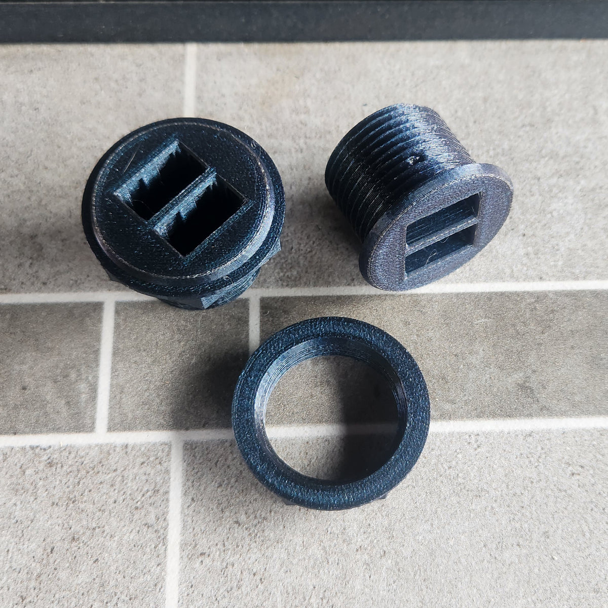 Panel Mount Housing for Two Anderson Powerpole Connectors (2) – Ham ...